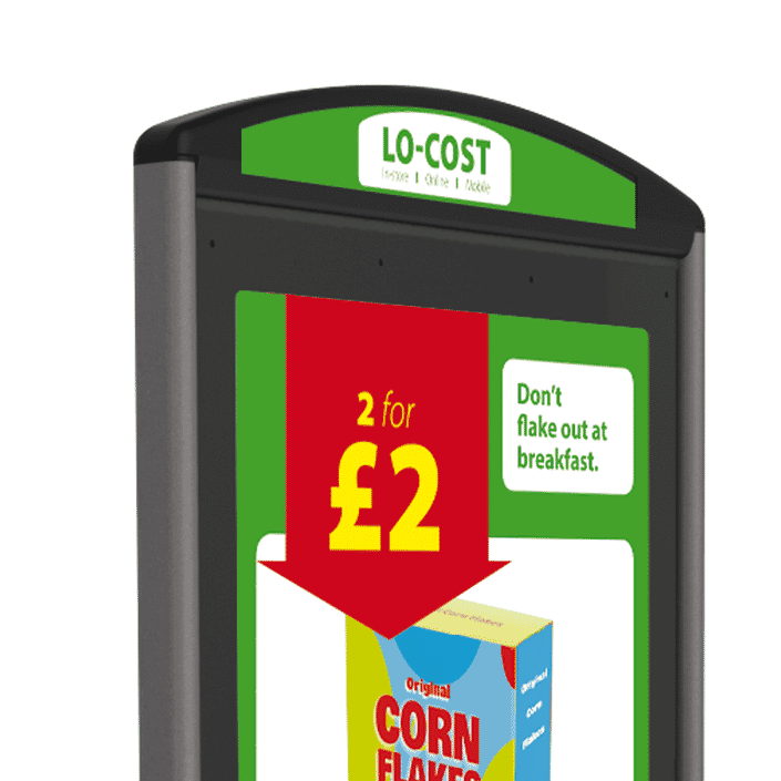 Icon Forecourt Sign - Plex Display